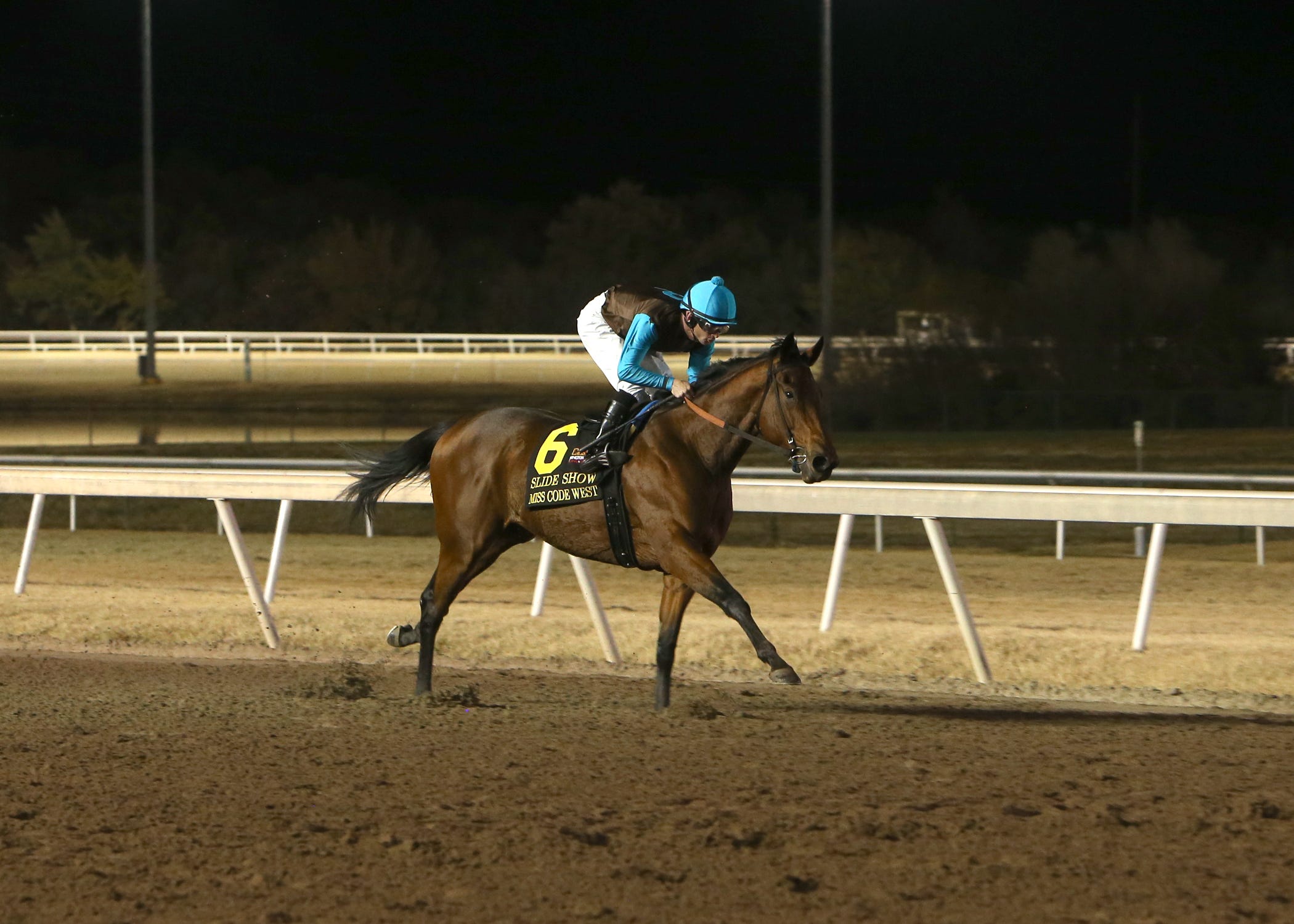 Miss Code West remains unbeaten in Slide Show